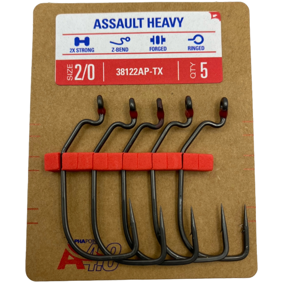 Mustad Assault HEAVY Wide Gap – Cast Again Tackle